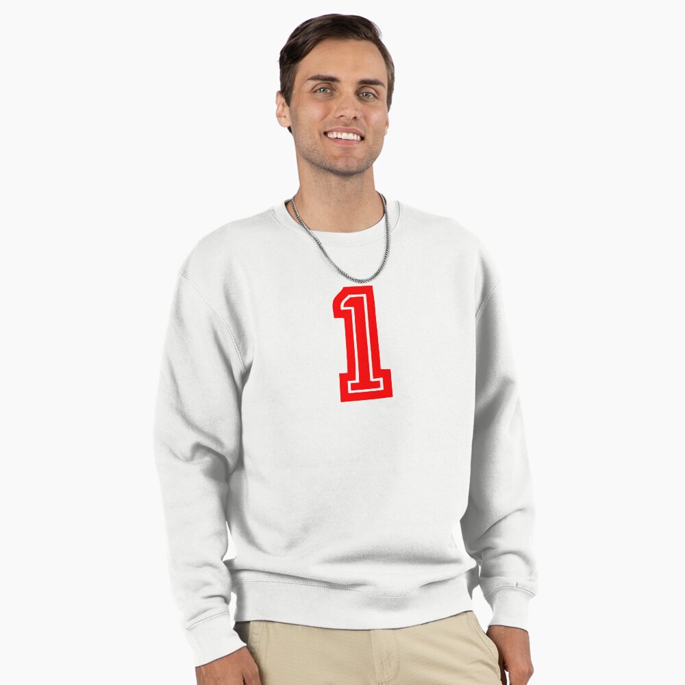 "One Red Number One" Sticker for Sale by Aurorapod | Redbubble