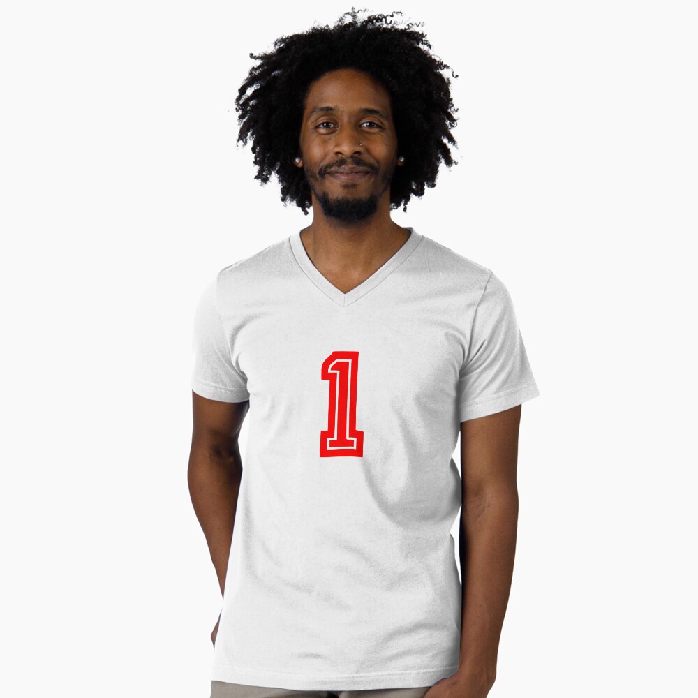 "One Red Number One" Sticker for Sale by Aurorapod | Redbubble