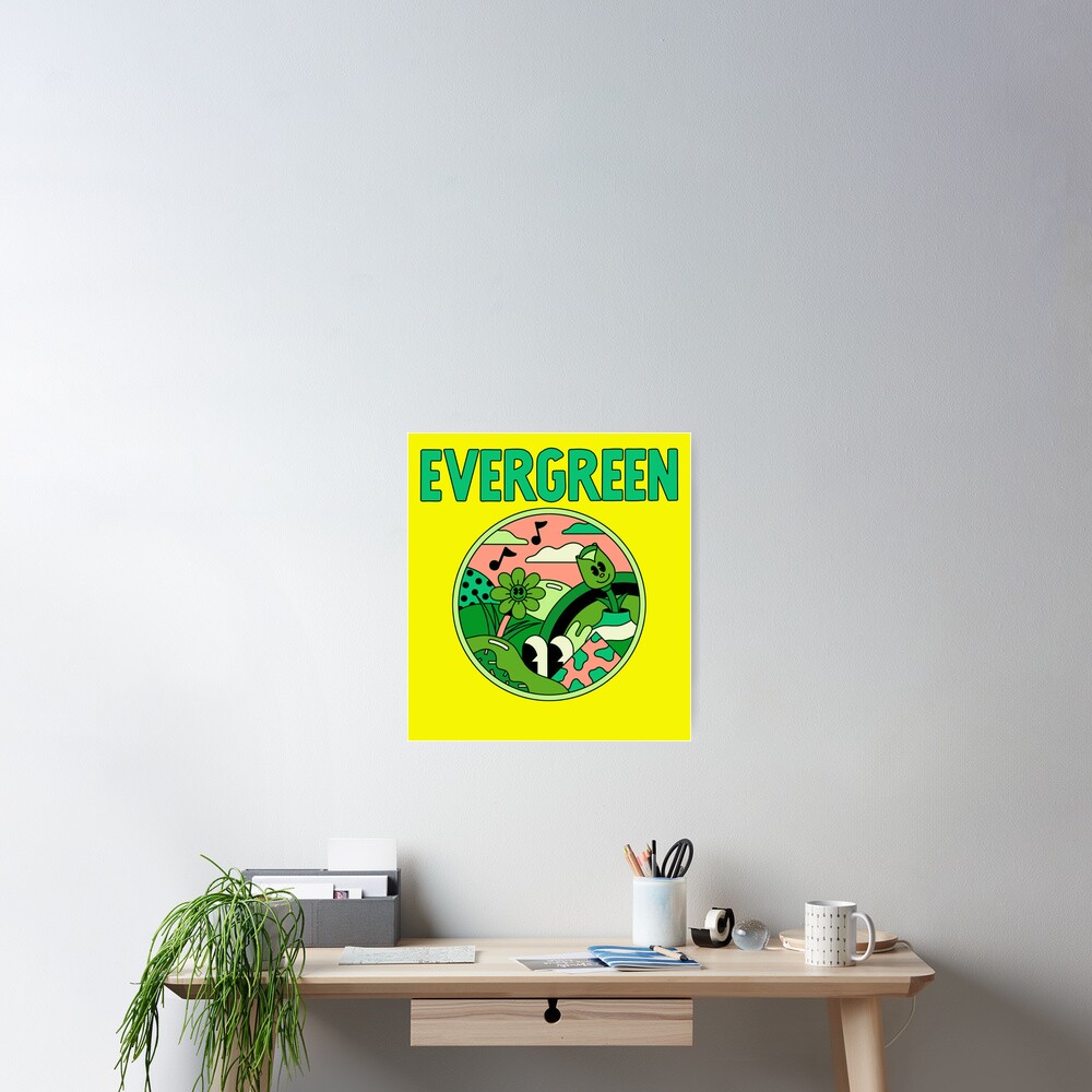 "mt joy - evergreen" Poster for Sale by LondownDesign | Redbubble