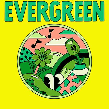 "mt joy - evergreen" Sticker for Sale by LondownDesign | Redbubble