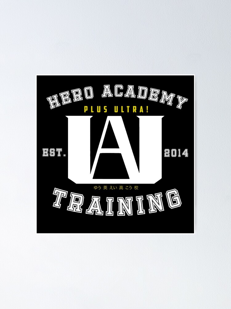 "My Hero Academia University Logo" Poster for Sale by emilybrigidd ...
