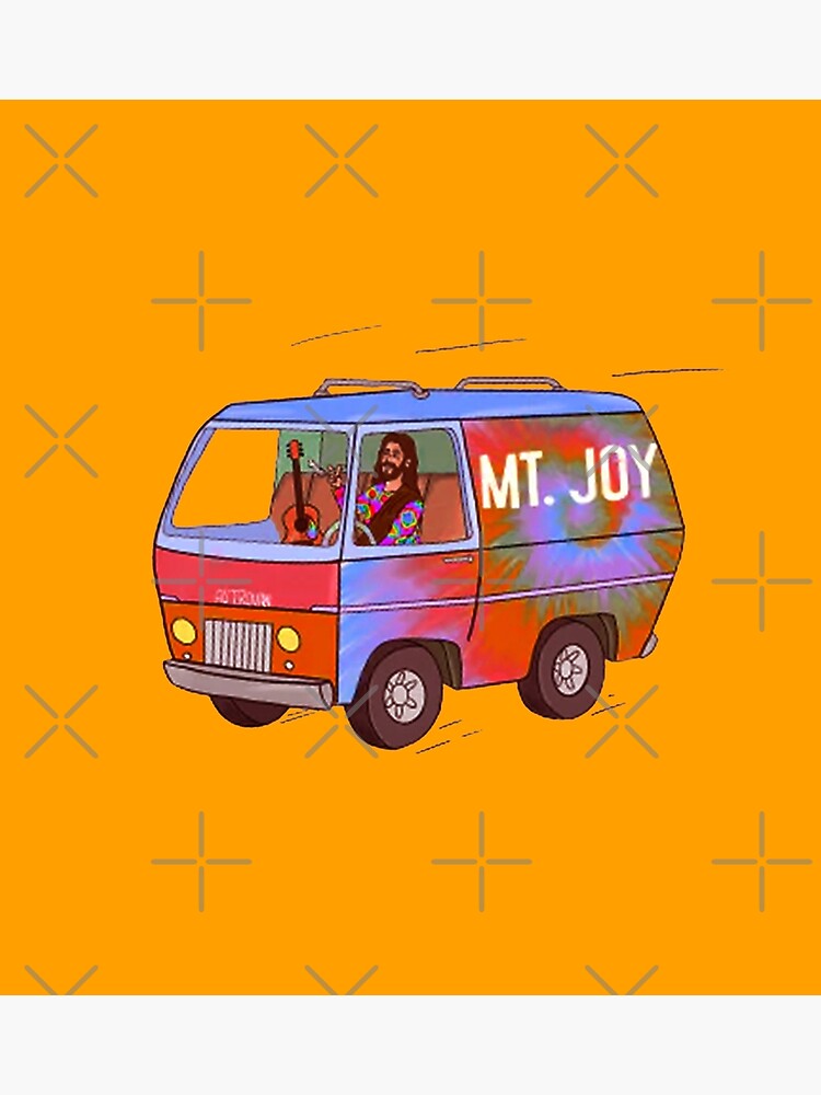 "mt joy - hippi van bus" Poster for Sale by LondownDesign | Redbubble