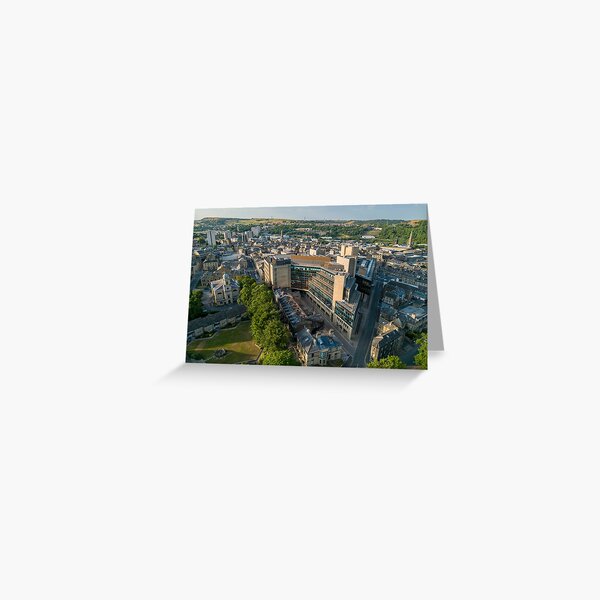 "HSBC & Halifax Town Centre" Greeting Card for Sale by Mark Sykes ...