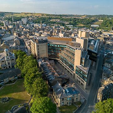 "HSBC & Halifax Town Centre" Greeting Card for Sale by Mark Sykes ...