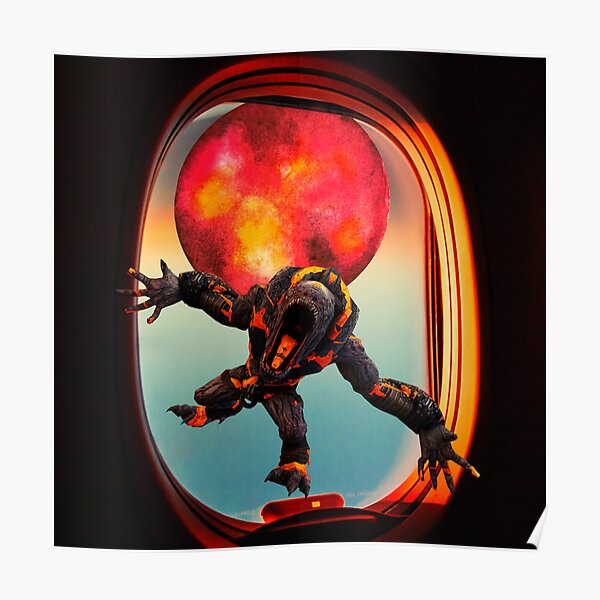 "Alien Attack Art - Alien Monster Invasion" Poster for Sale by ...