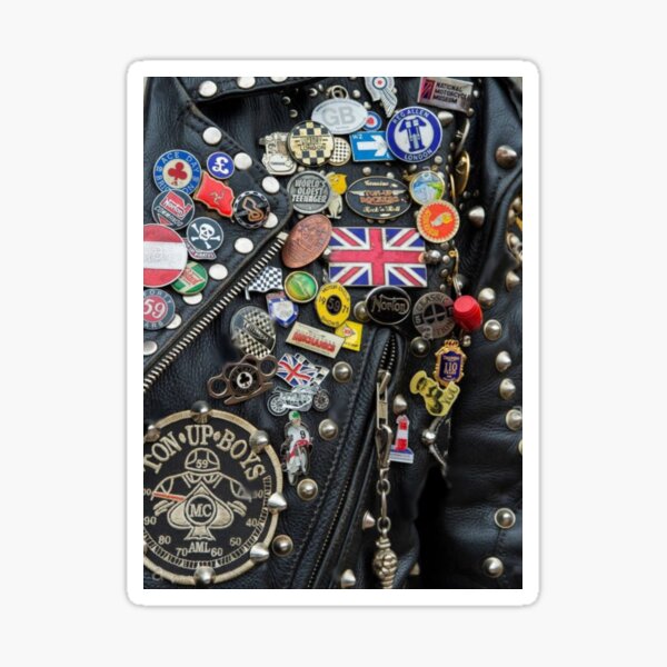 "Motorcycle leather boots ton up boys club jacket Sid rotten im a mess ...