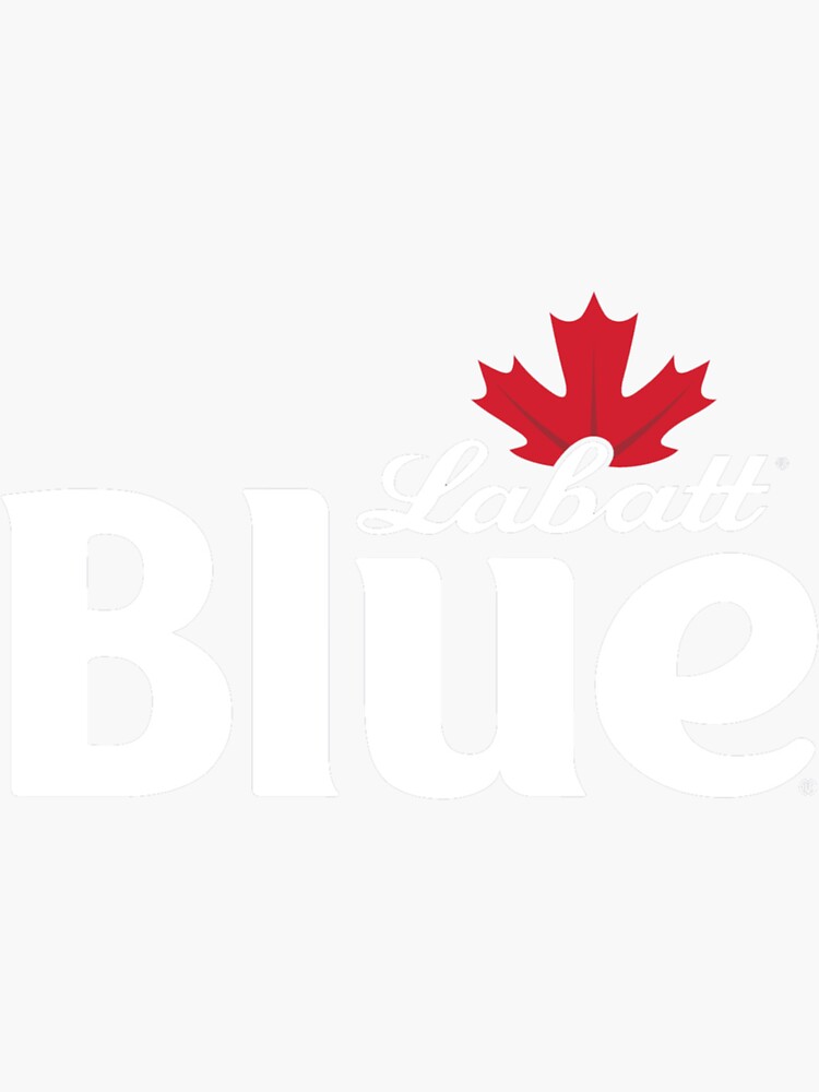 "best of labatt blue beer logo" Sticker for Sale by michellawater ...