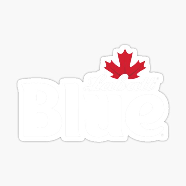 "best of labatt blue beer logo" Sticker for Sale by michellawater ...