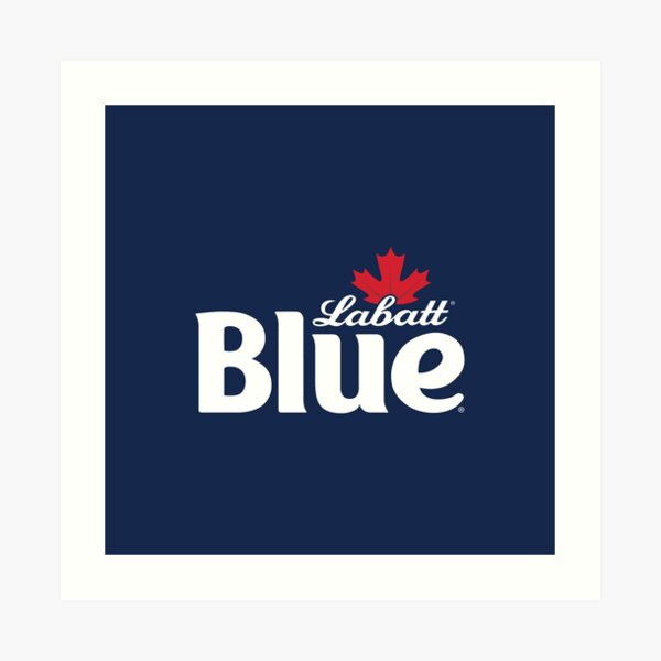 "best of labatt blue beer logo" Art Print for Sale by michellawater ...