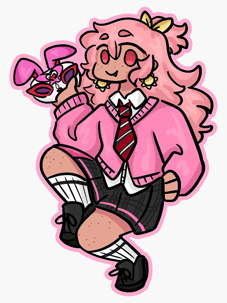 "Aoharu/friends Momoi Airi" Sticker for Sale by W1F1N1GHTM4R3 | Redbubble