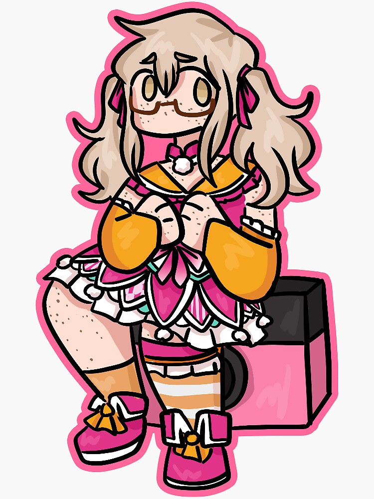 "Happiness Sentai SaniSani Wonder! Azusawa Kohane" Sticker for Sale by ...
