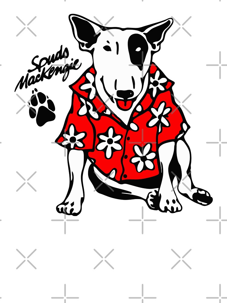 "Spuds Mackenzie Classic Short Sleeve, For Men Women Youth Graphic ...