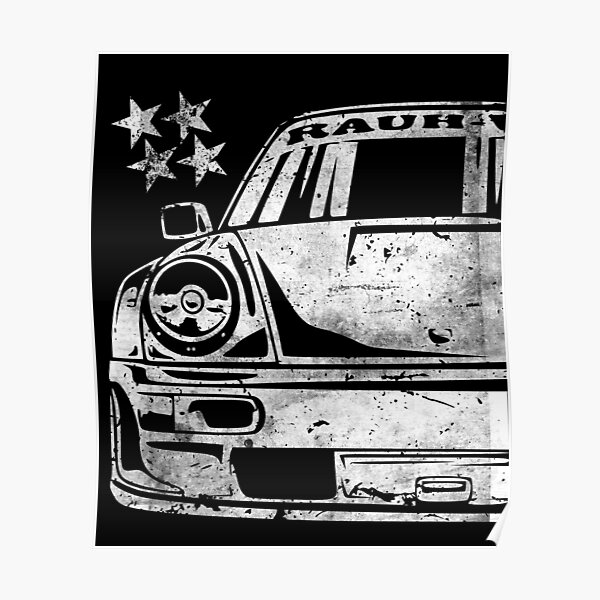 "Classic 911 964 RWB JDM Oldtimer Car" Poster for Sale by ...