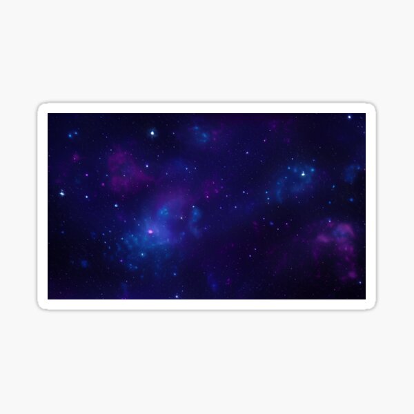 "Galaxy Nebula " Sticker for Sale by SpaceRipple | Redbubble