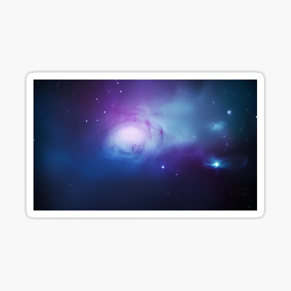 "Galaxy Nebula " Sticker for Sale by SpaceRipple | Redbubble