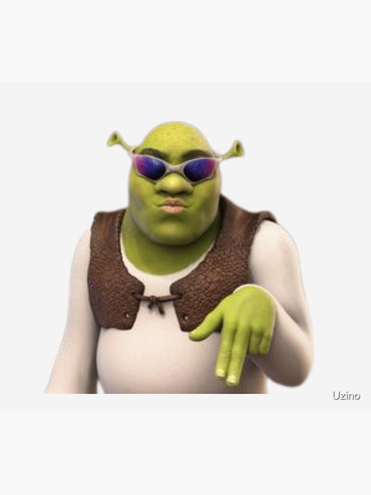 "Shrek Meme" Art Print for Sale by Uzino | Redbubble