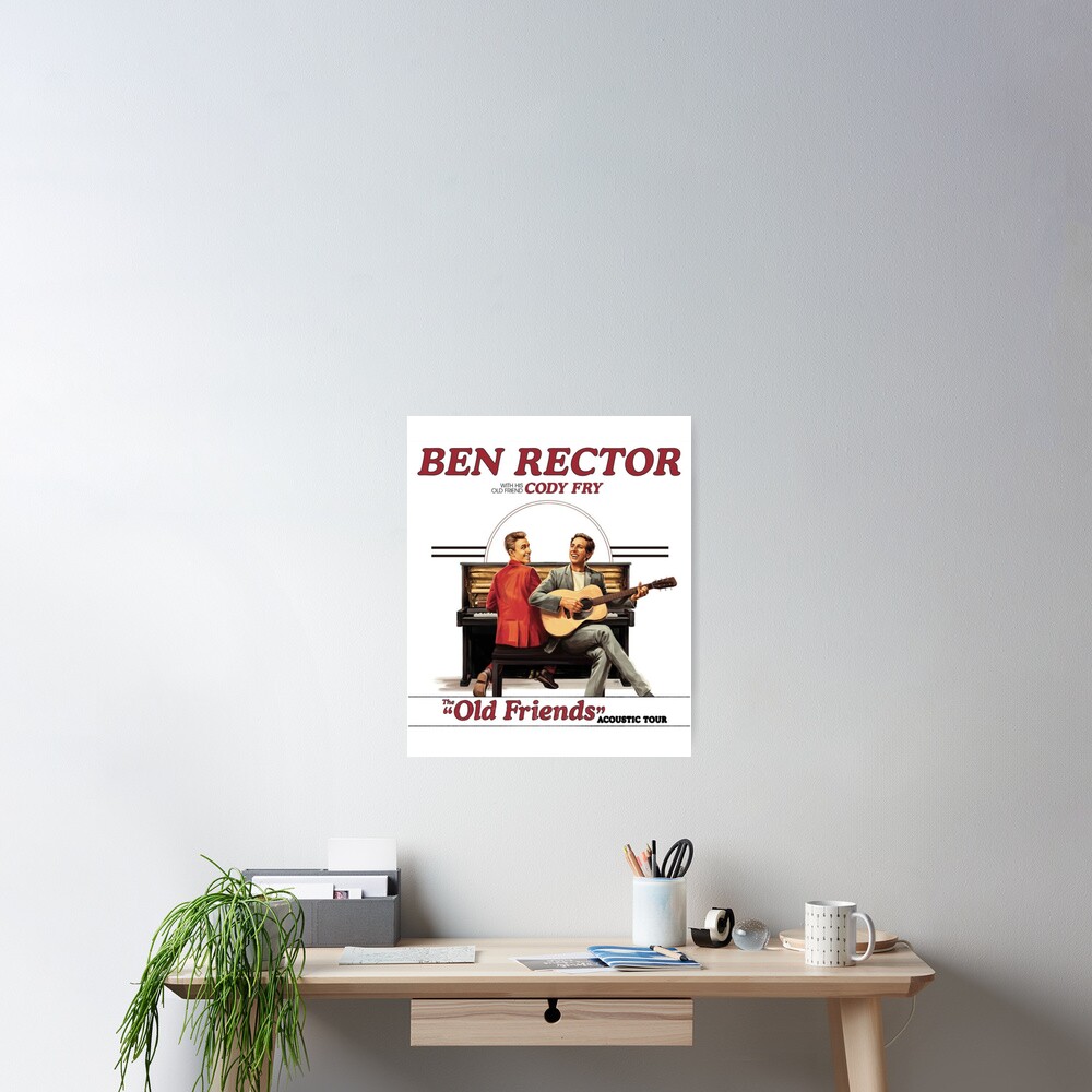 "Ben Acustic Music Rector Logo " Poster for Sale by FastCustom1514 ...