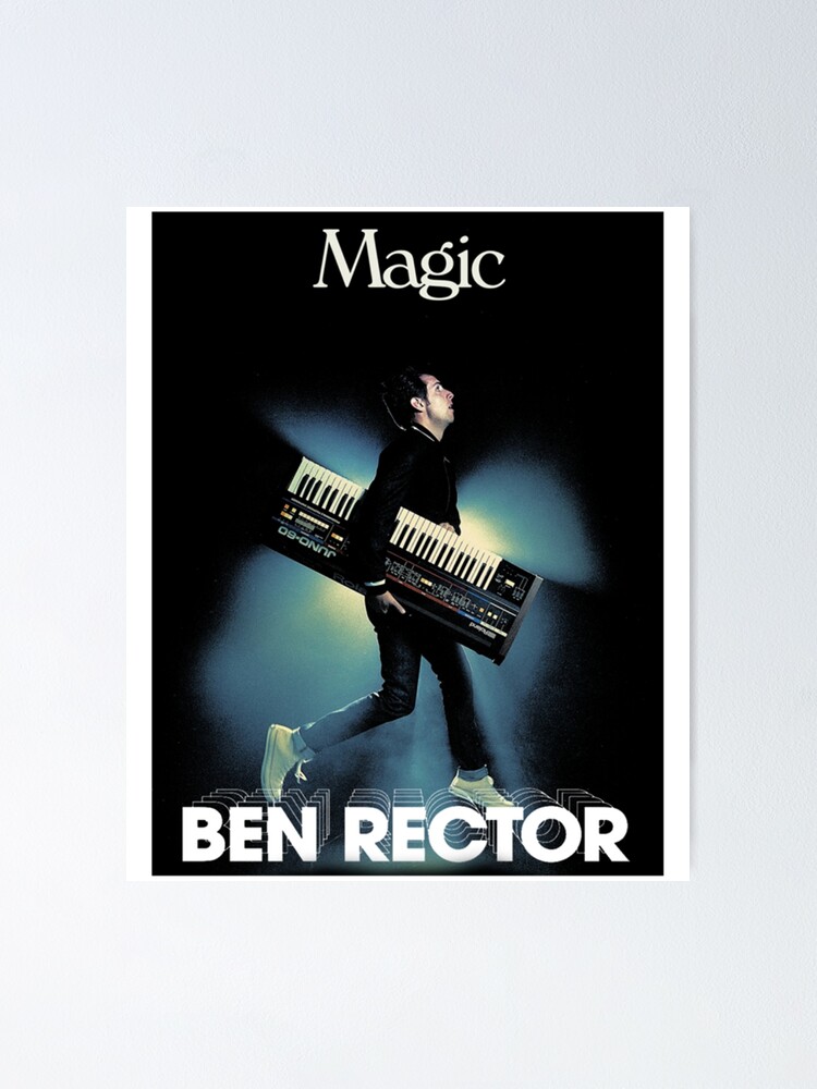 "Ben Music Logo Rector Band " Poster for Sale by FastCustom1514 | Redbubble