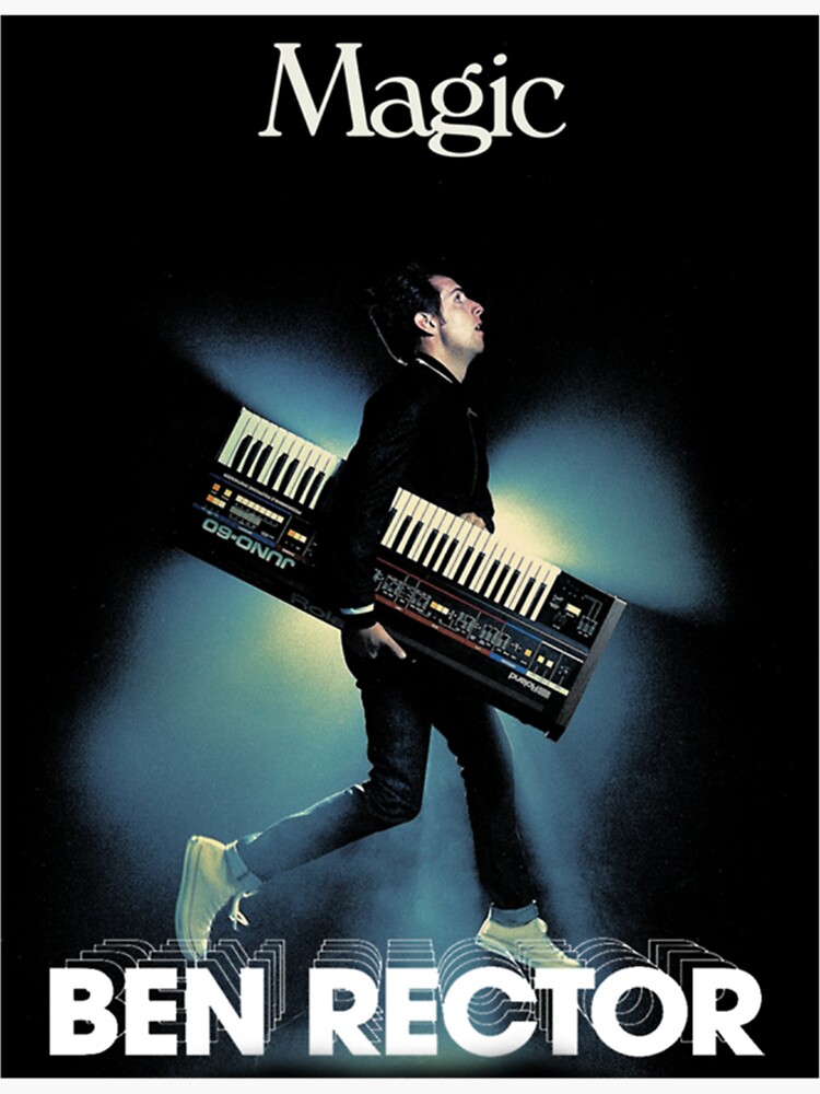 "Ben Music Logo Rector Band " Sticker for Sale by FastCustom1514 ...