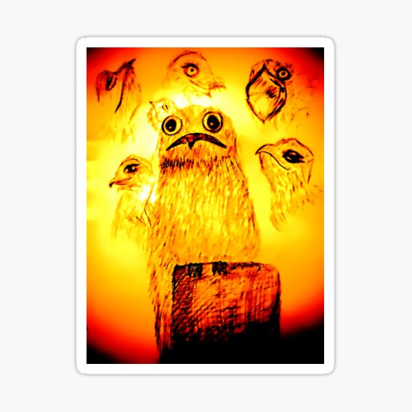 "The many moods of the great and powerful potoo in dramatic lighting ...