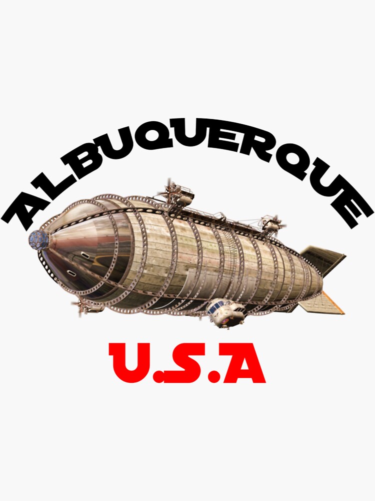 "Albuquerque Balloon Fiesta 10" Sticker for Sale by Salton-Sea | Redbubble