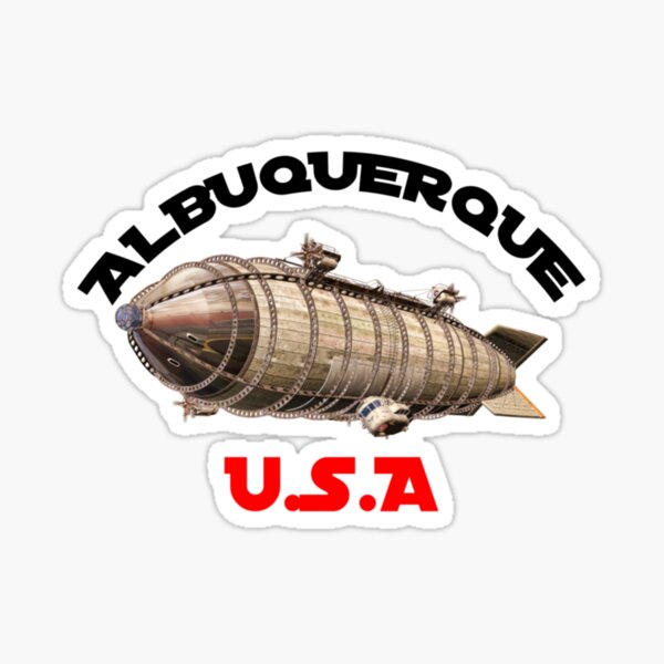 "Albuquerque Balloon Fiesta 10" Sticker for Sale by Salton-Sea | Redbubble