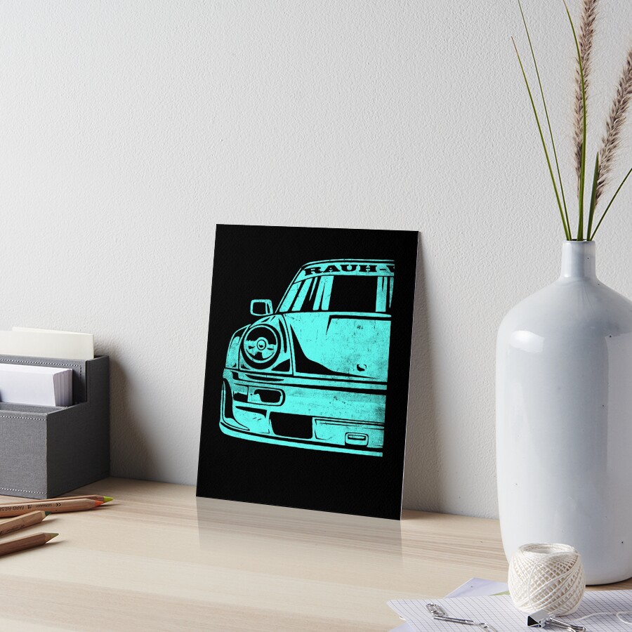 "Classic 911 964 RWB JDM Oldtimer Car" Art Board Print for Sale by ...
