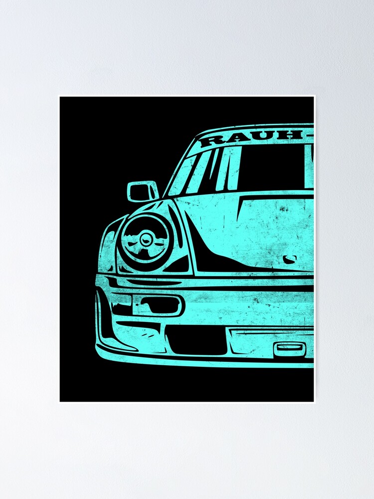 "Classic 911 964 RWB JDM Oldtimer Car" Poster for Sale by ...