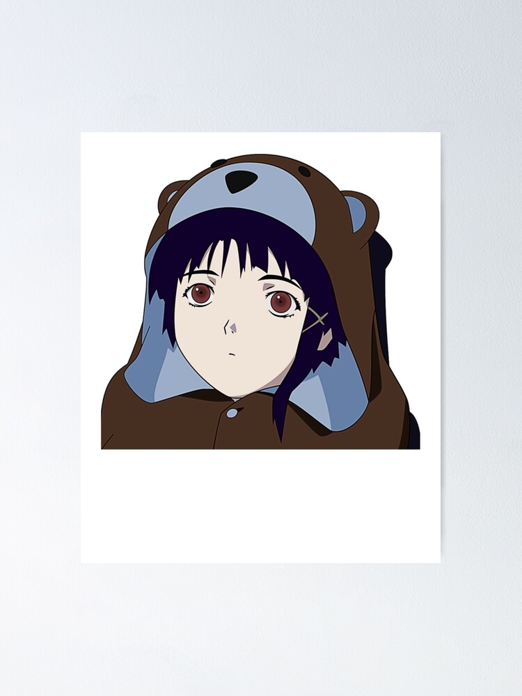 "Serial Experiments Lain Bear Suit Lain " Poster for Sale by SportsAZ ...