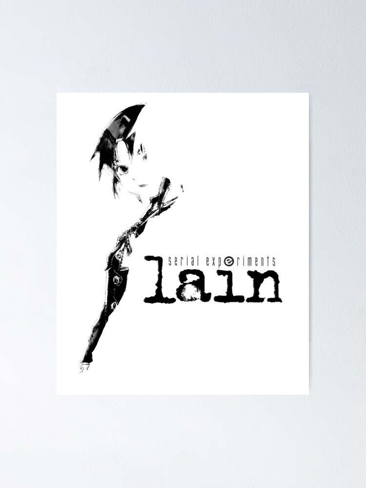 "Serial Experiments Lain - Lain Fade Line " Poster for Sale by SportsAZ ...