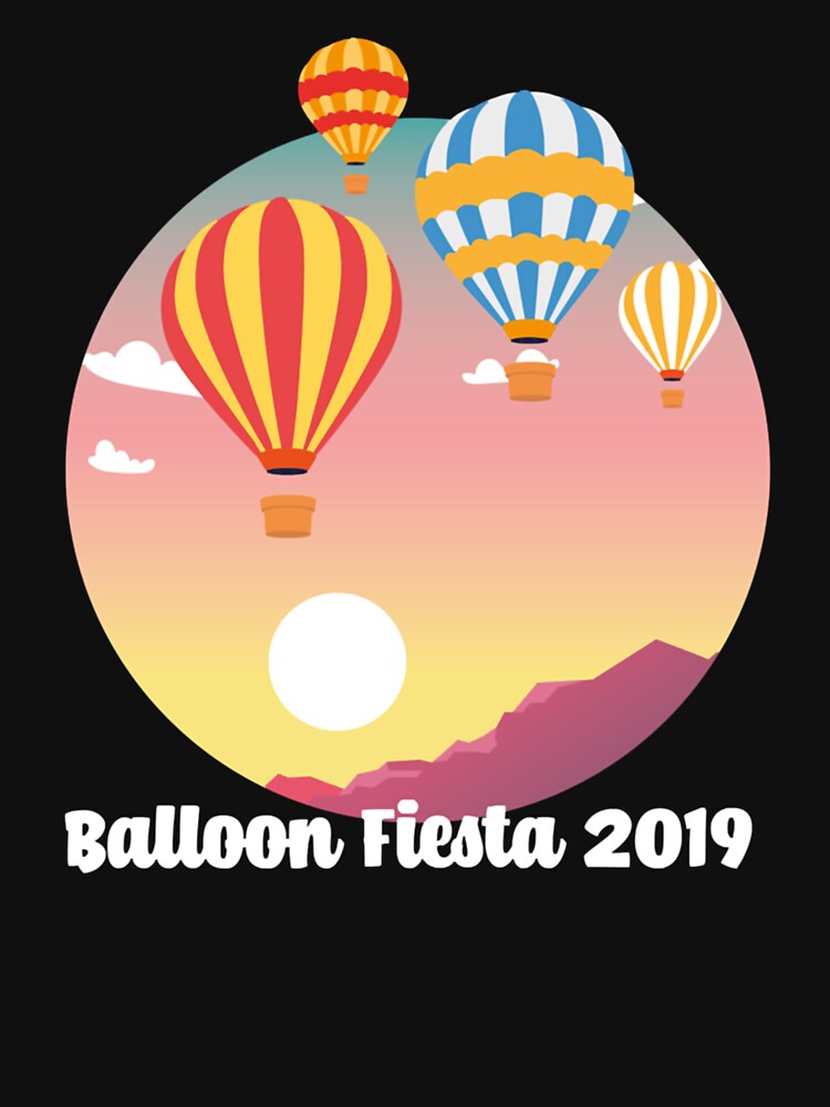 "Albuquerque Balloon Fiesta Hot Air Balloon Festival" T-shirt for Sale ...