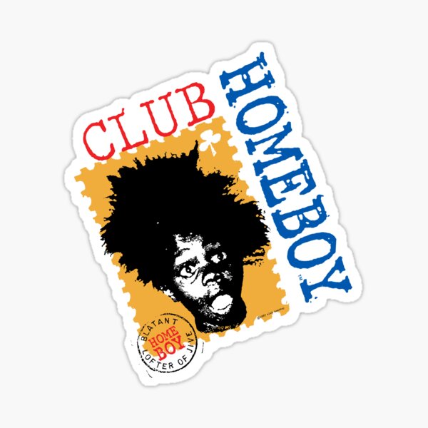 "BMX Club Homeboy Buckwheat Home Boy" Sticker for Sale by brocklarock ...