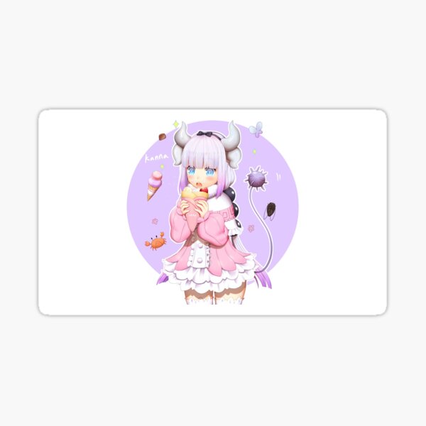 "Kobayashi-san Chi no Maid Dragon - Kanna Kamui" Sticker for Sale by ...