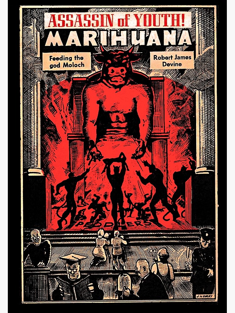 "Moloch: Assassin of Youth! (Vintage 1950 Anti-Marijuana Propaganda ...