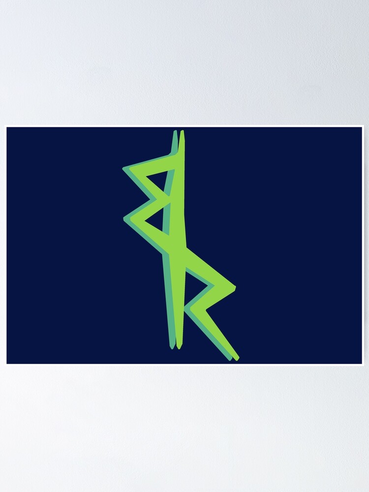 "Cyberpunk edgerunners symbol" Poster for Sale by True2Form | Redbubble