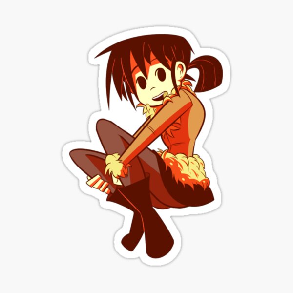 "knives chau - Scott Pilgrim's Universe - Knives cut" Sticker for Sale ...