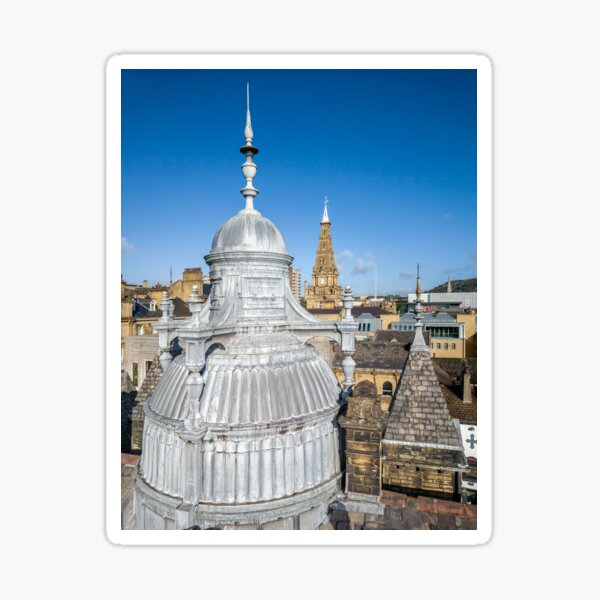 "Halifax Borough Market & Town Hall" Sticker for Sale by MarkSykes ...