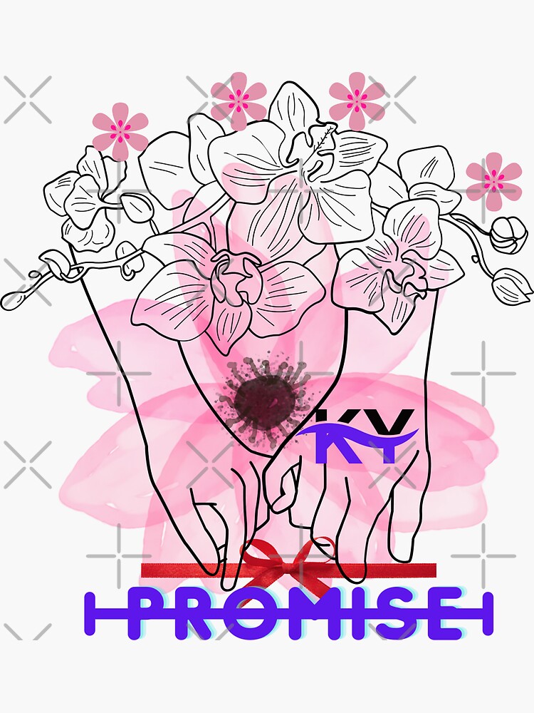 "Ky Promise" Sticker for Sale by Javedempire | Redbubble