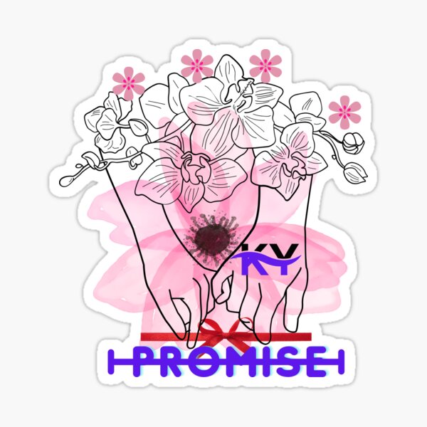 "Ky Promise" Sticker for Sale by Javedempire | Redbubble