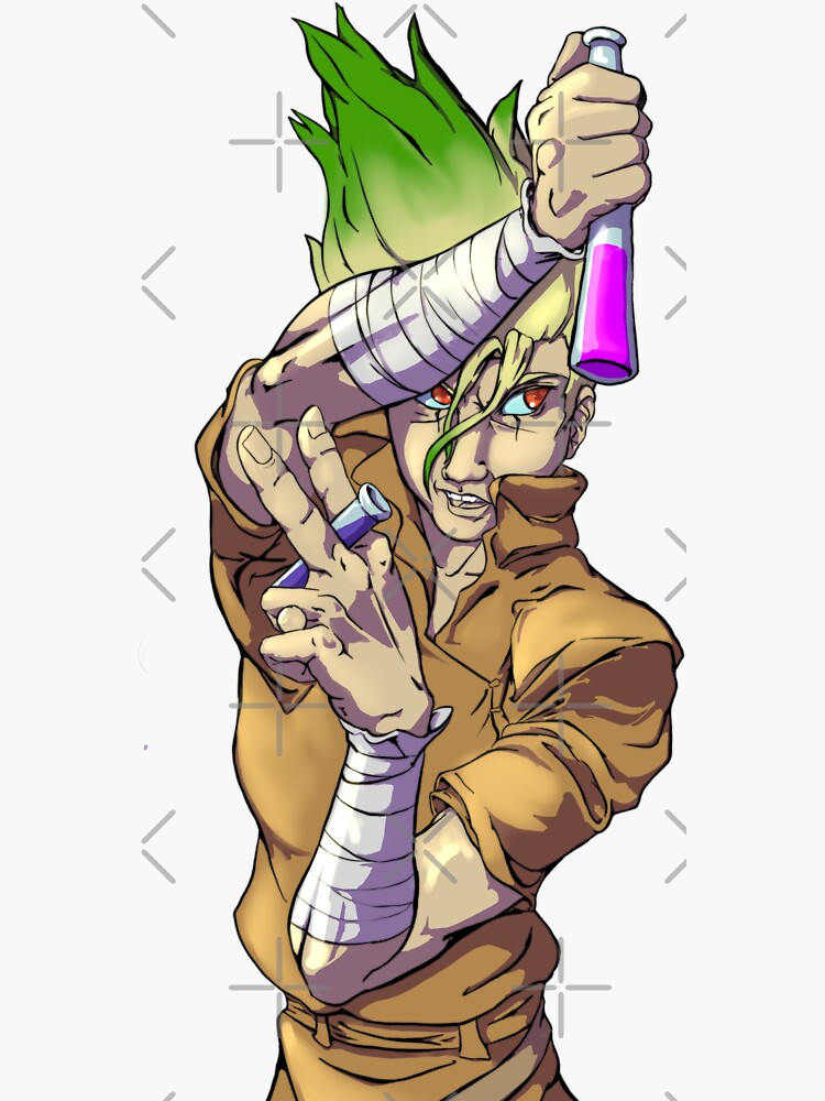 "Senku" Sticker for Sale by BeyondGraves | Redbubble