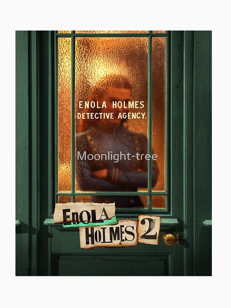 "enola holmes 2 poster detective agency" T-shirt for Sale by Moonlight ...