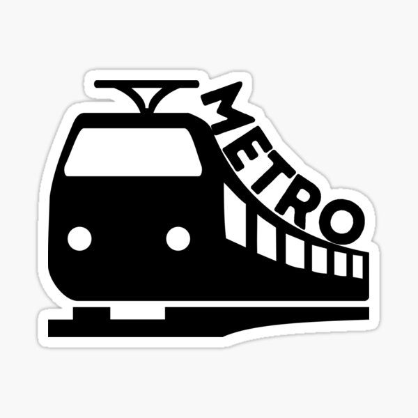 "Tyne And Wear Metro" Sticker for Sale by OneDayCollected | Redbubble
