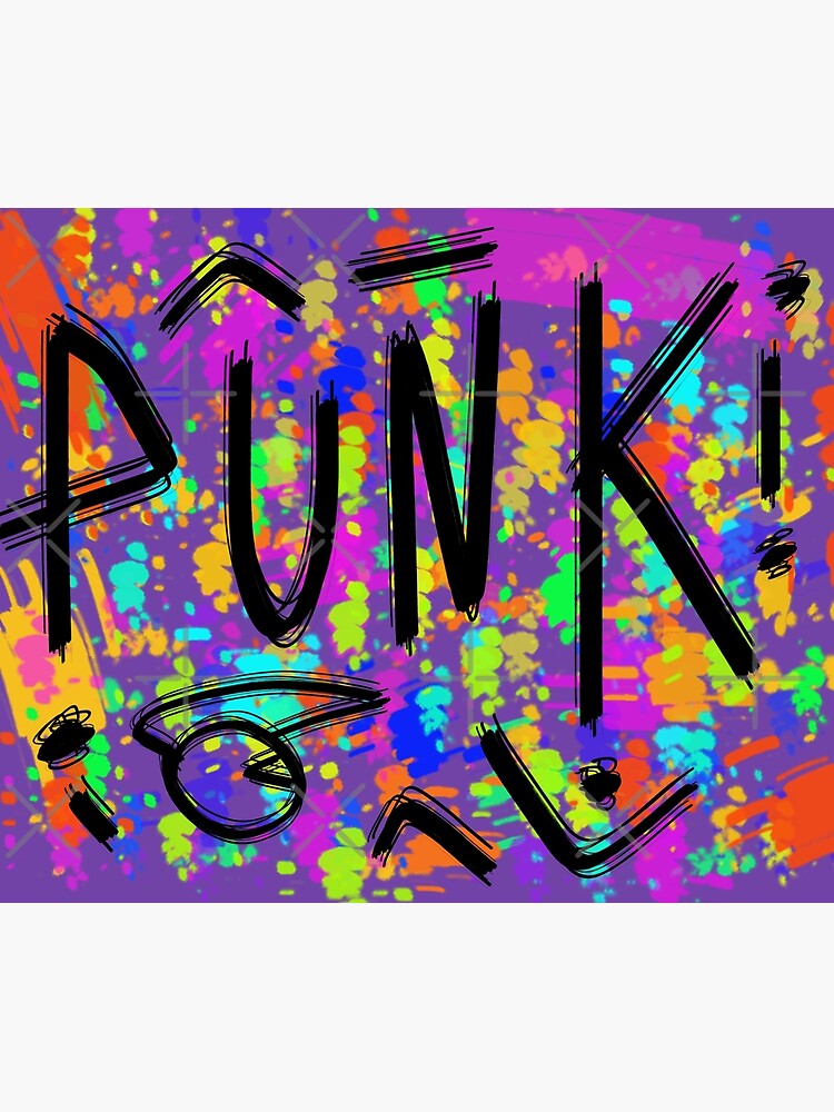"Punk color" Poster for Sale by Sky-99 | Redbubble