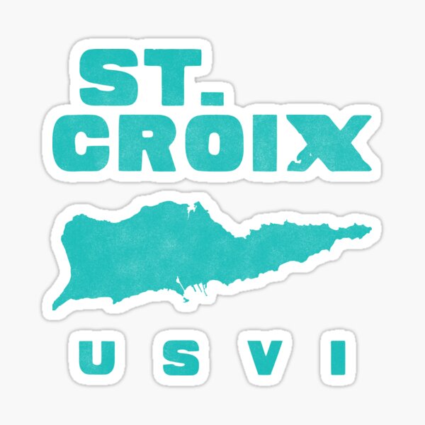 "St. Croix USVI" Sticker for Sale by MartinRivas | Redbubble