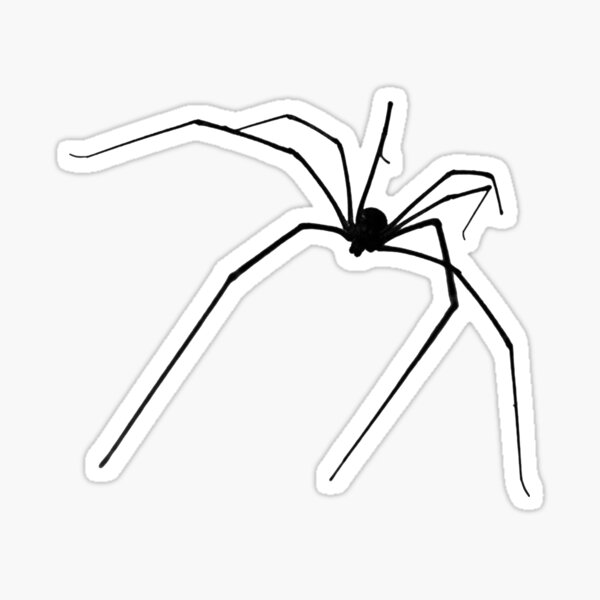 "Black Spider Tattoo" Sticker for Sale by Cesarcali | Redbubble