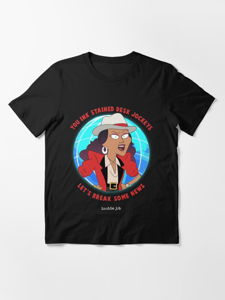 "Inside Job - Gigi Thompson 80s disguise" T-shirt for Sale by ...