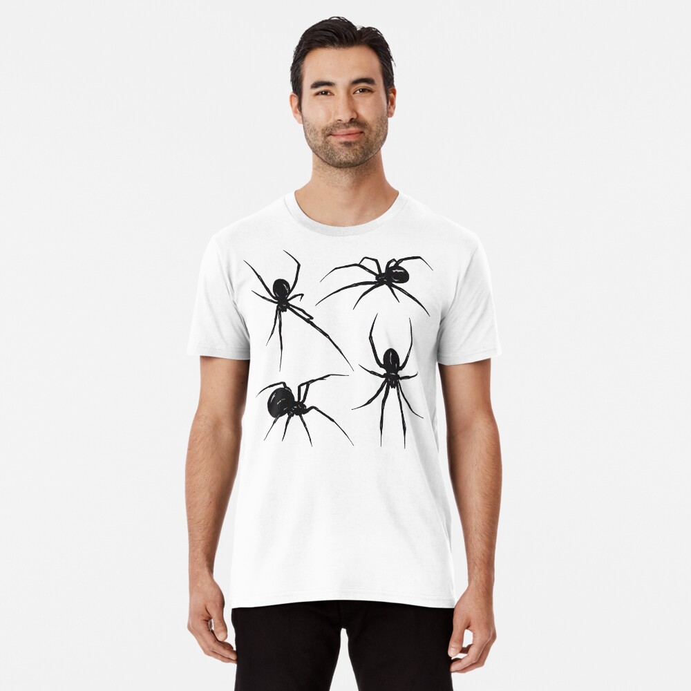 "Black Karma Spider Tattoo" Art Print for Sale by Cesarcali | Redbubble