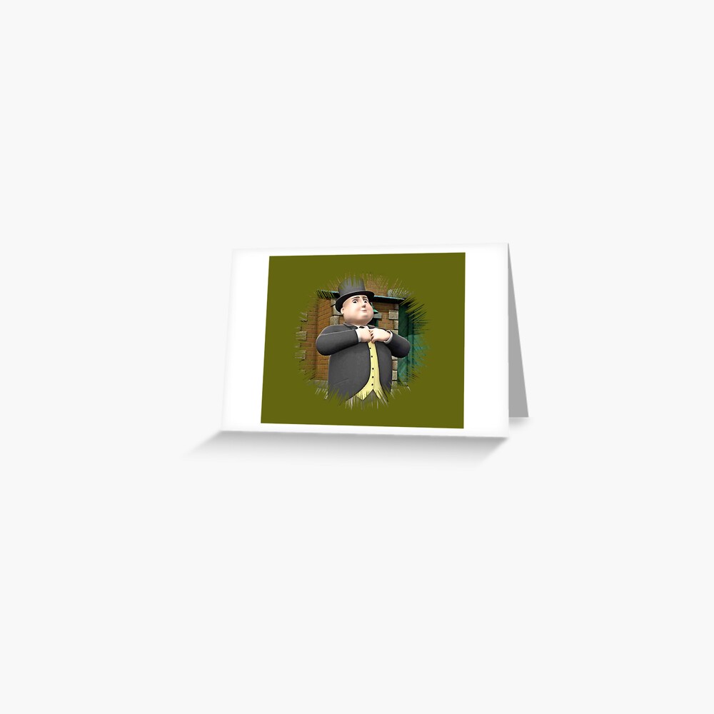 "The Fat Controller Sir Topham Hatt" Greeting Card for Sale by ...