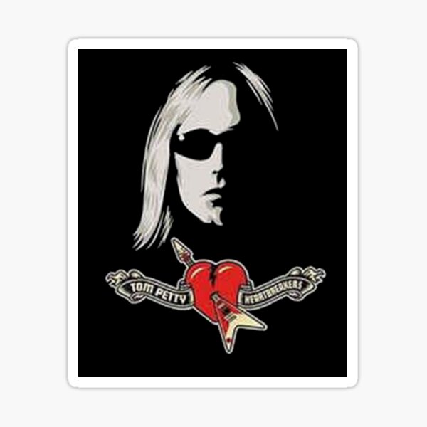 "Tom Petty amazing American singer & HEARTBREAKERS" Sticker for Sale by ...