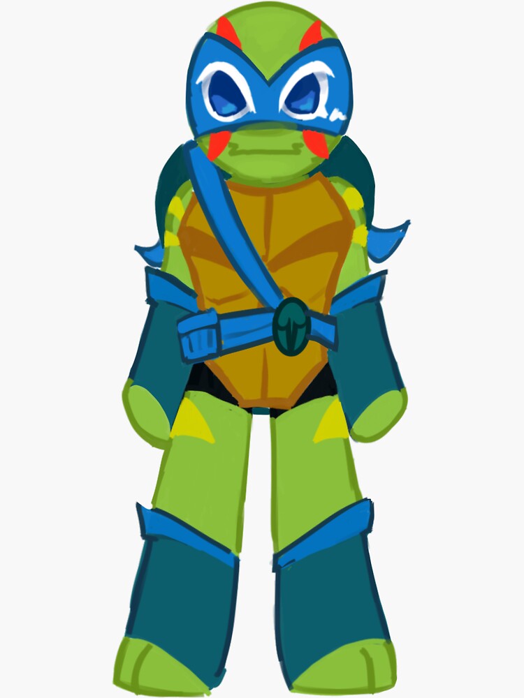 "Rottmnt Leo cookie" Sticker for Sale by Mychael030 | Redbubble